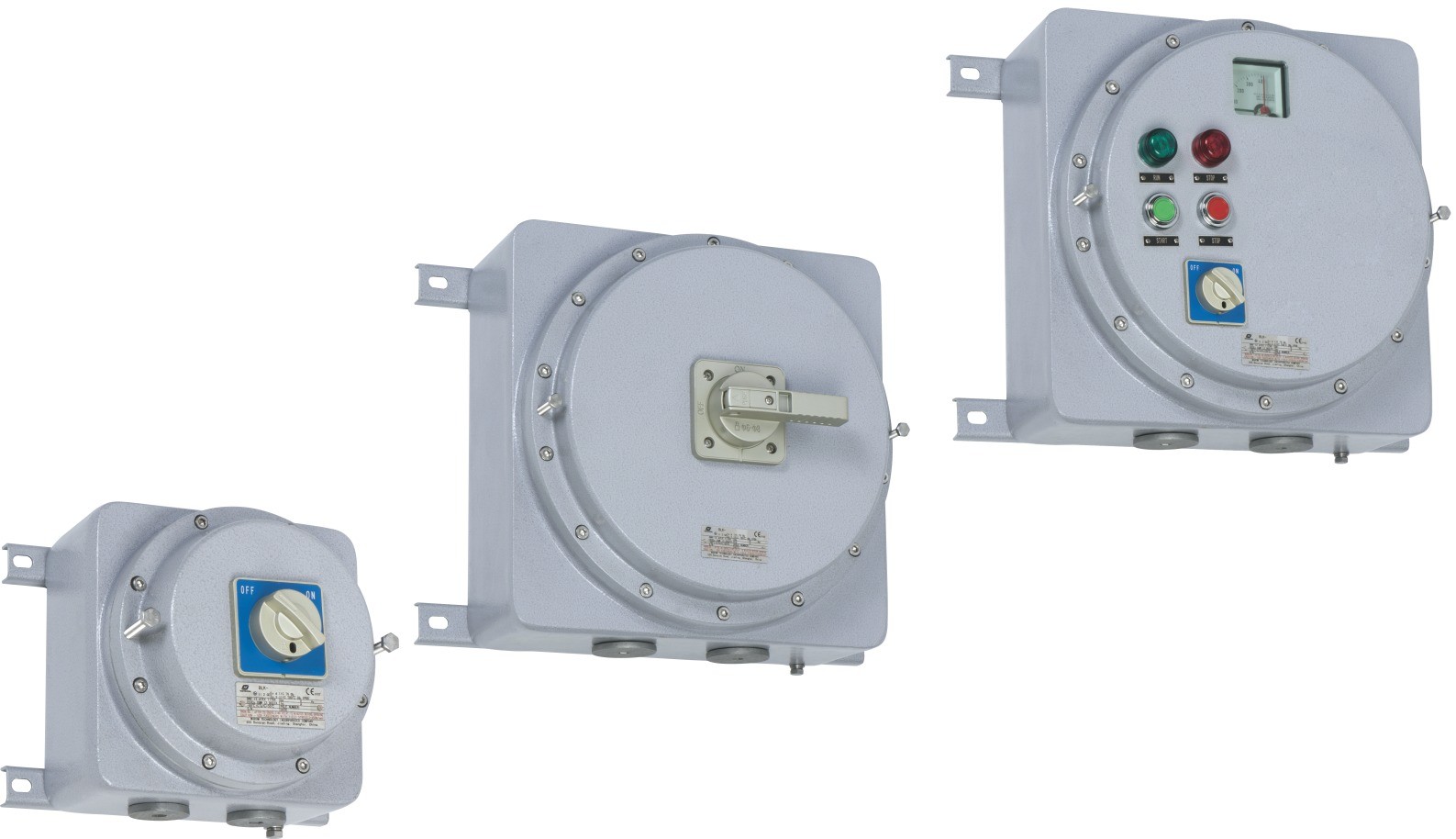 BLK Series IP66 Explosion proof Motor Switches (Ex d IIC) 230V 400VAC