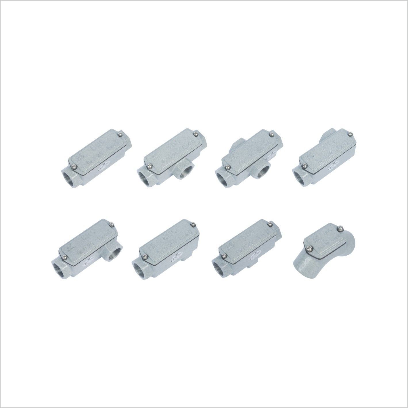 BHC Series Aluminium Alloy Metal Bushing Explosion Proof M20~M63