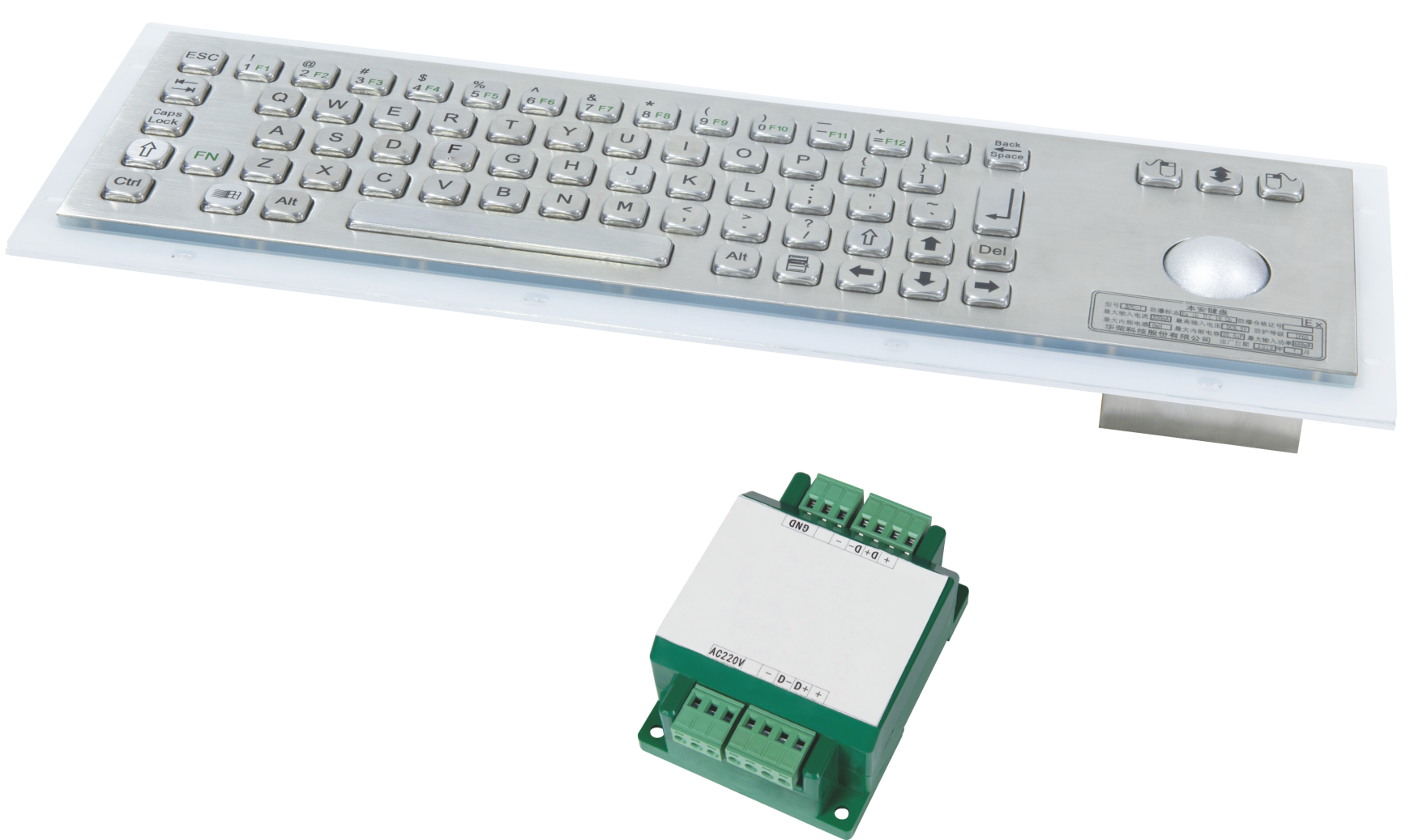 BPC-J Series Intrinsic Safety Keyboard With High-Strength Aluminum ...